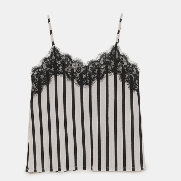 Zara | Tops | Zara Striped Tank Top | Poshmark
